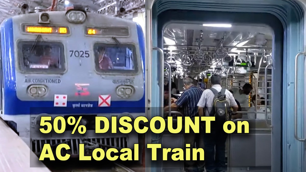50% Less Fare on AC Local Train in Mumbai – Go4Mumbai, Travelling in ...
